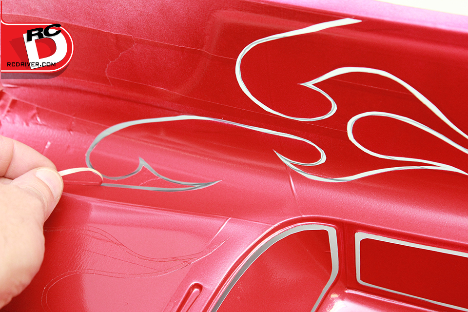 Classic Flame Graphics with Duratrax Paint - RC Driver