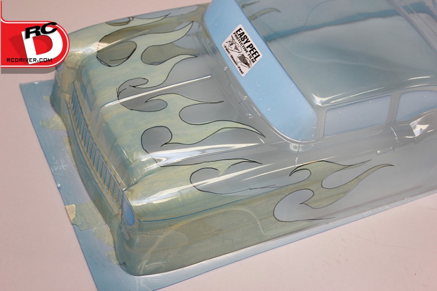 Classic Flame Graphics with Duratrax Paint - RC Driver