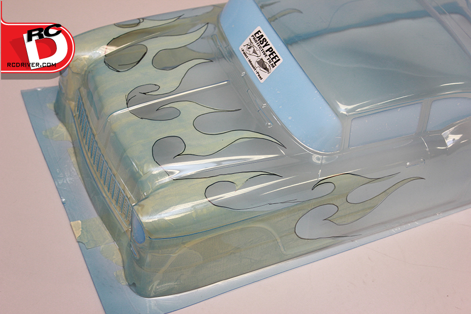 Classic Flame Graphics with Duratrax Paint - RC Driver