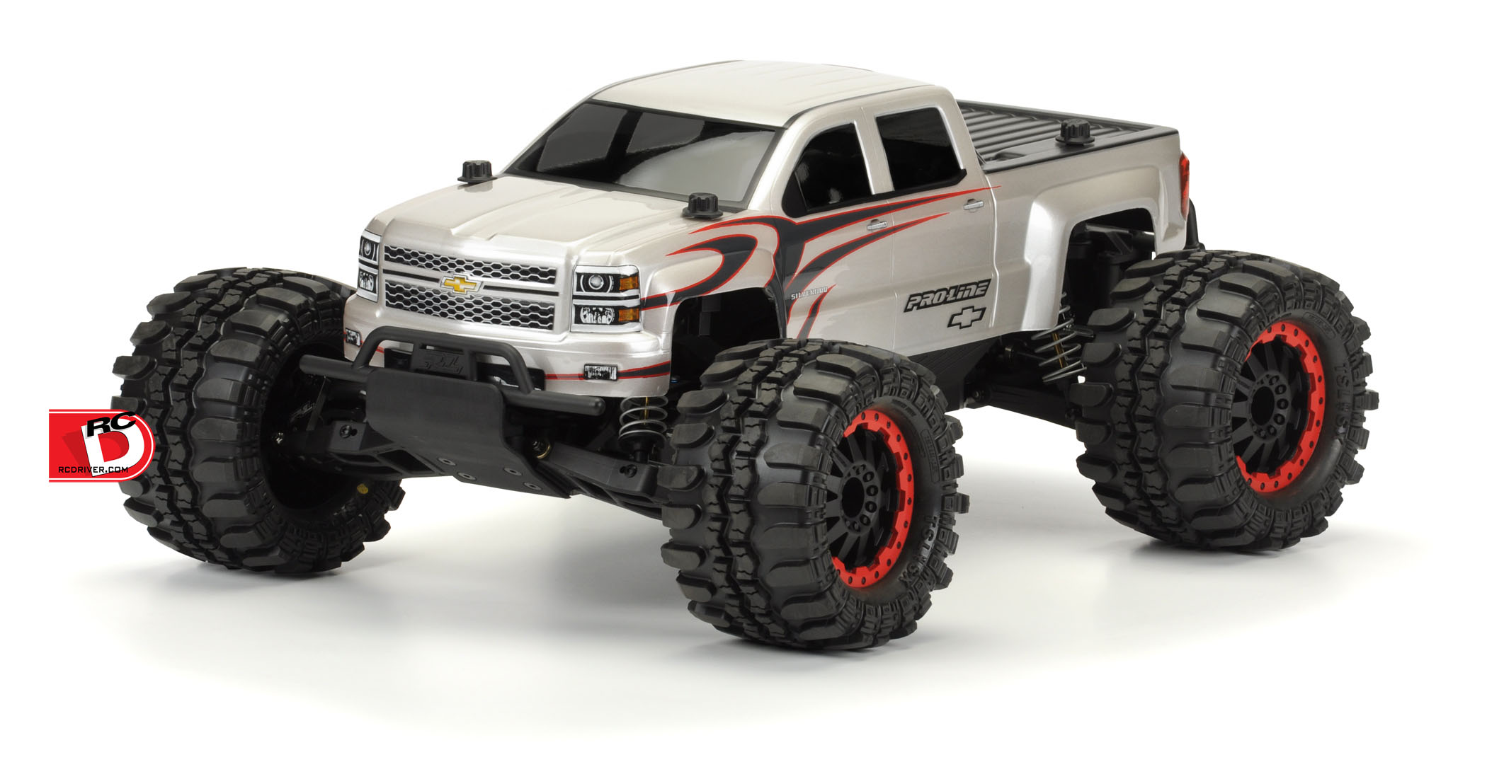 Pro-line - Chevy Silverado and Ford F-150 SVT Raptor Clear Bodies for ...