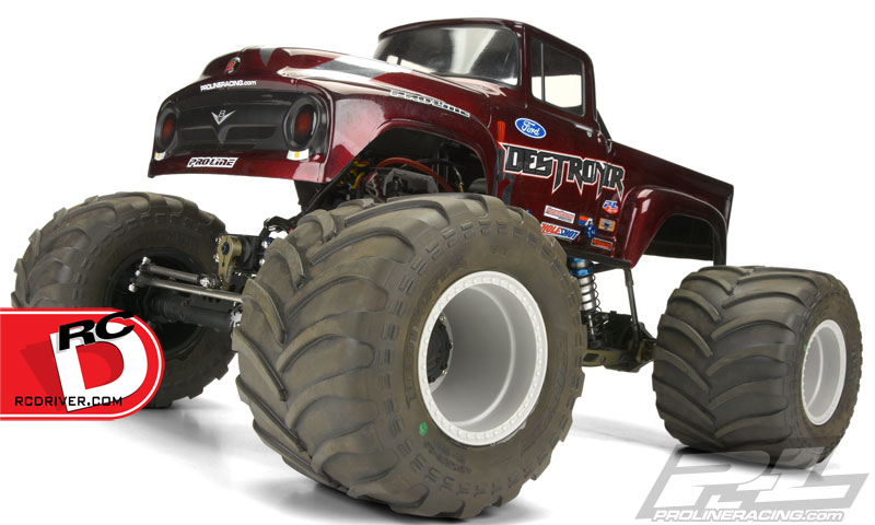 Brawler Clod Buster 2.6" Gray Wheels from Pro-Line