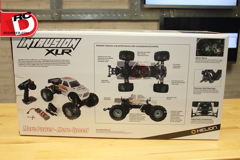 Helion RC Intrusion XLR 1/10 RTR Monster Truck