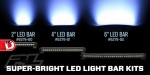 Super Bright LED Light Bar Kits from Pro-Line