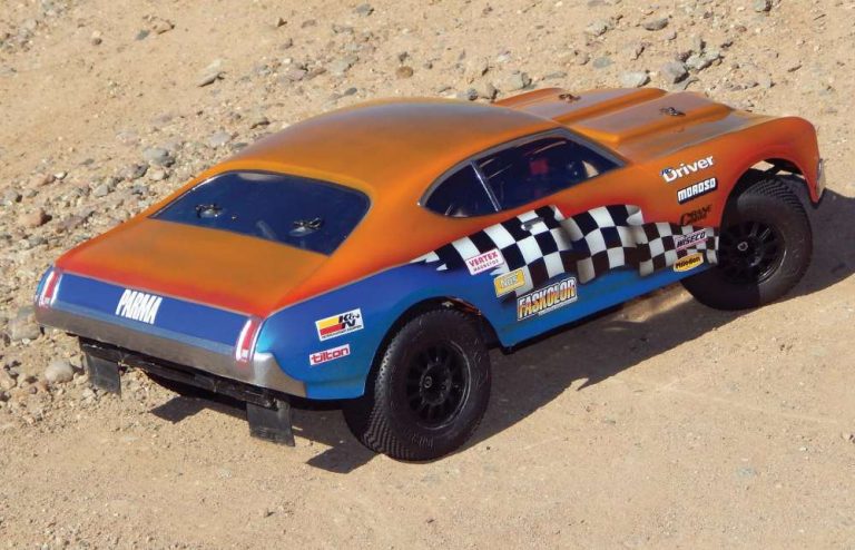 Paint a Checkered Flag on Your RC Muscle Car