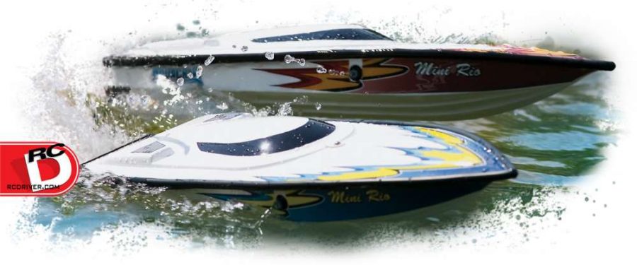 Mini Rio RTR from AquaCraft - Sleek looks and race-anywhere size - RC ...
