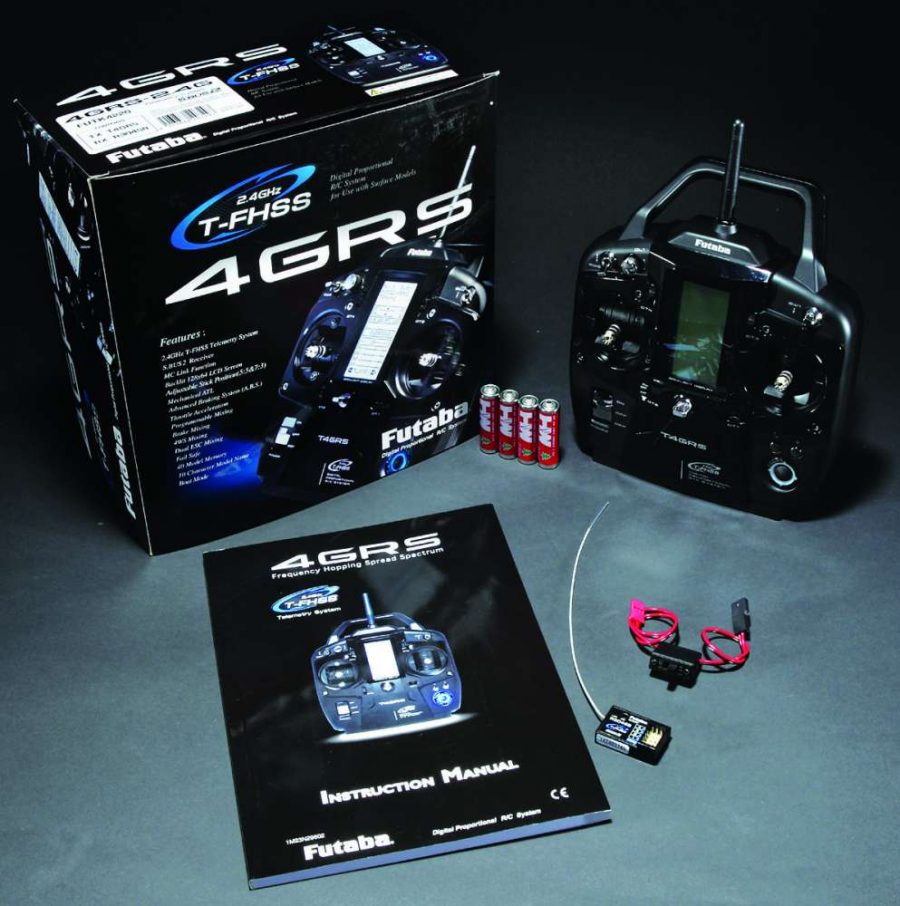Futaba 4GRS Twin Stick Transmitter for RC Cars and Boats - RC Driver