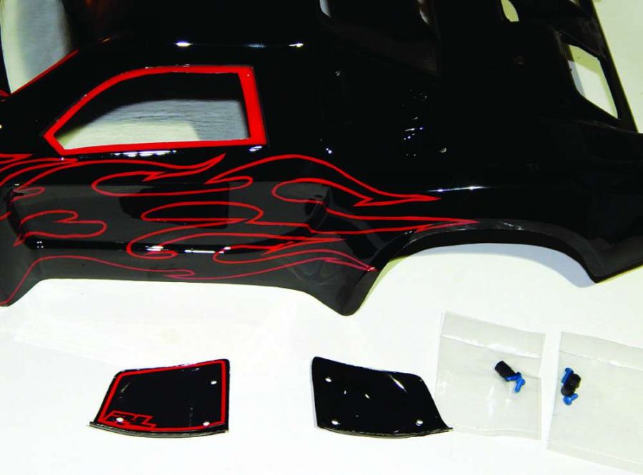 Try This Slick Black On Black Flames RC Car Paint Scheme - RC Driver