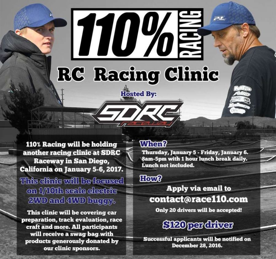 Ty Tessmann 110% Racing Clinic at SDRC Raceway - RC Driver