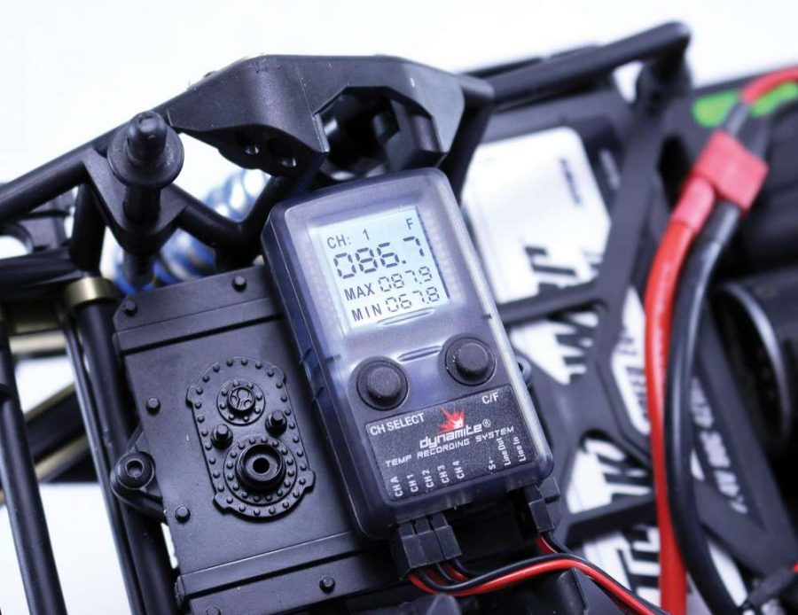 Dynamite Temperature Recording System - RC Driver