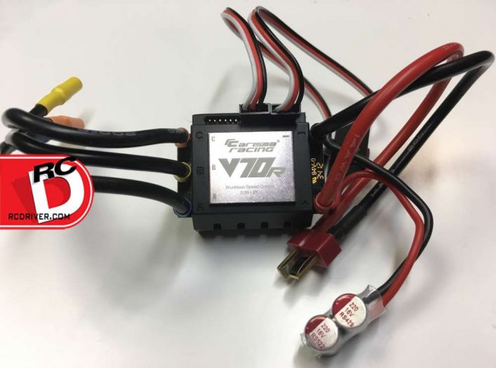 Reviewed - The Carisma V70 TypeR, 70A Sensored Brushless Speed Control ...