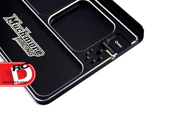 Luxury Aluminum Black Parts Tray 3 from Muchmore Racing