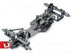 TRF102 Black Edition Formula Chassis Kit from Tamiya
