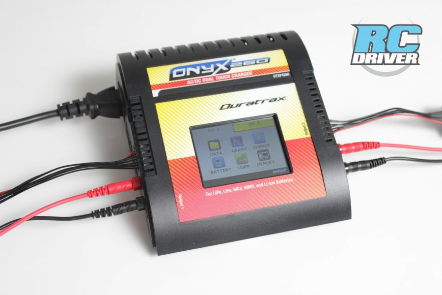 Charge two batteries with a touch - Duratrax Onyx 260 Dual Touch Balancing Charger - RC Driver