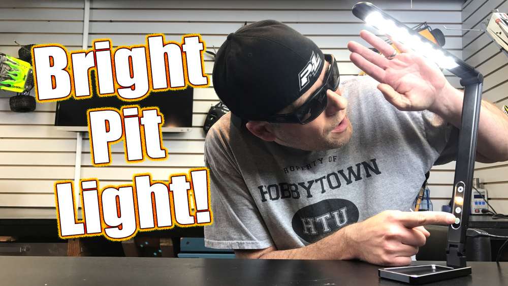 Light Up Your Work Space - Protek RC LED Pit Light - RC Driver