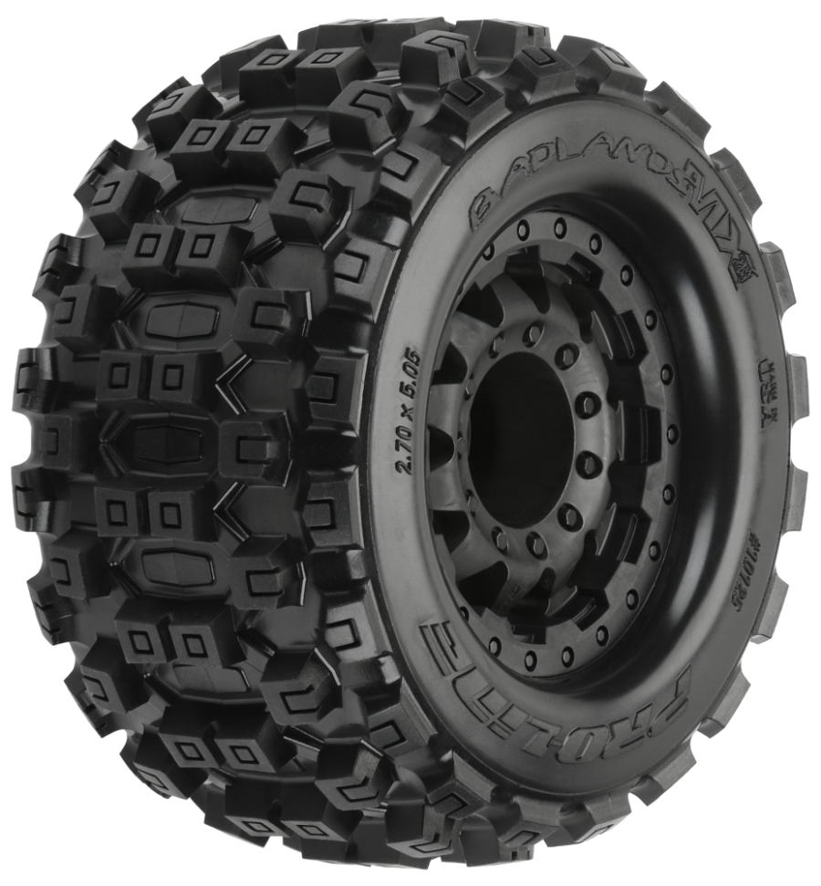 Pro-Line Badlands MX28 2.8" All Terrain Tires Mounted - RC Driver