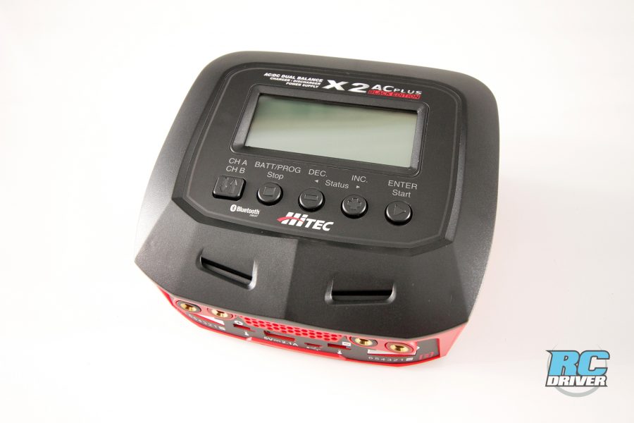 Power Up! Hitec X2 AC Plus Black Edition Dual Output Charger - RC Driver