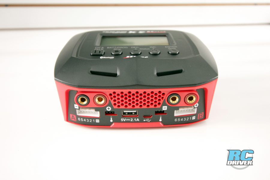 Power Up! Hitec X2 AC Plus Black Edition Dual Output Charger - RC Driver