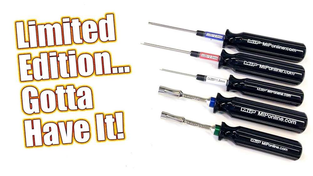 Precision Tools! - MIP Limited Edition Black Handle Drivers - RC Driver