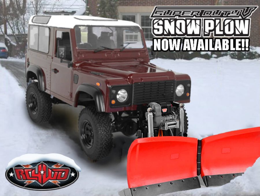 Move Some Snow! RC4WD Super Duty V Blade Plow - RC Driver