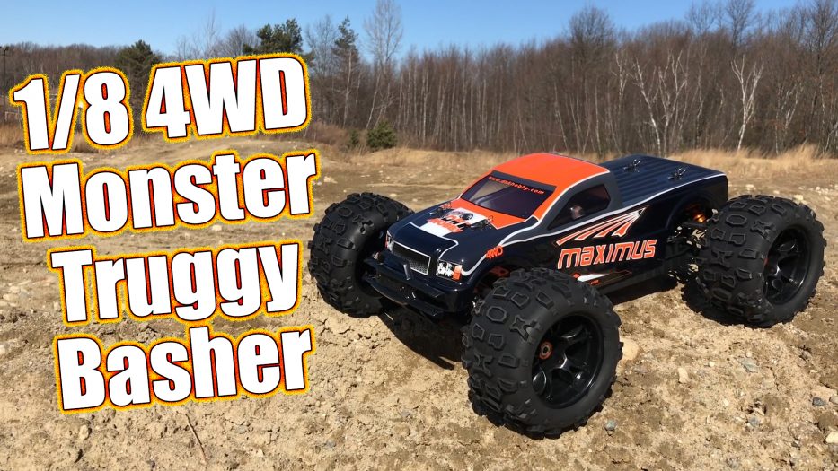 DHK Hobby Maximus ⅛ 4x4 Monster Truck Review & Running Video - RC Driver