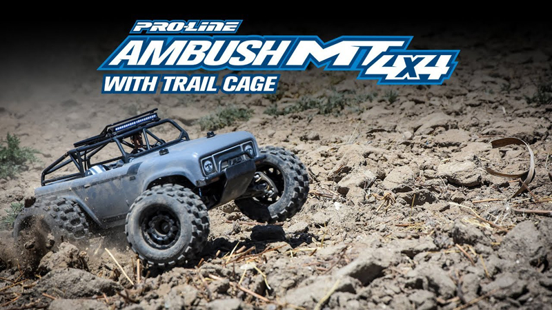 Pro-Line Ambush MT 4x4 with Trail Cage Special Edition - RC Driver