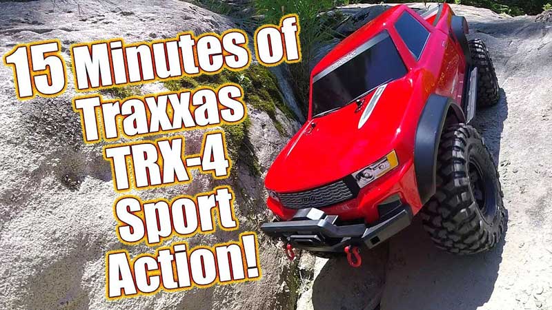 Traxxas TRX-4 Sport Scale & Trail Crawler Off-Roading - RC Driver