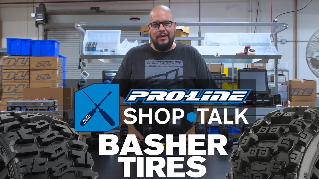 Pro-Line SHOP TALK: Ep. 9 - Basher Tires - RC Driver
