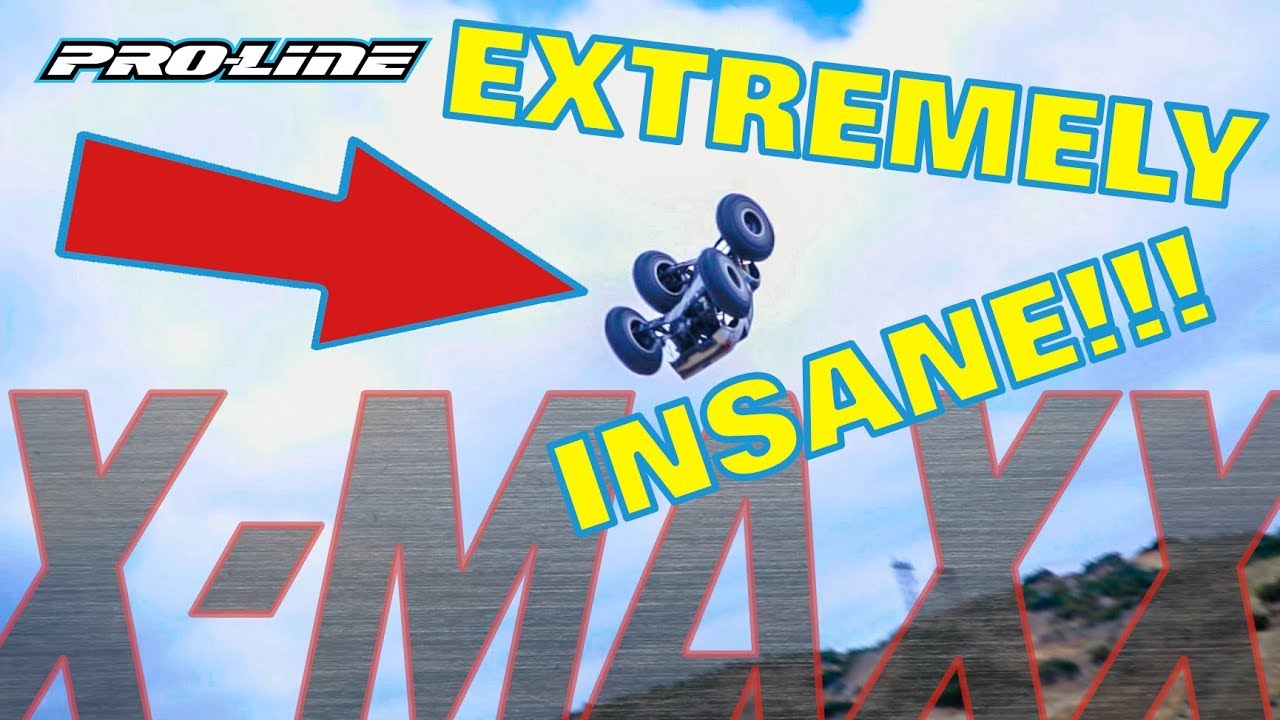 EXTREME X-MAXX Back Flips and Driving SEND IT!! - Pro-Line - RC Driver