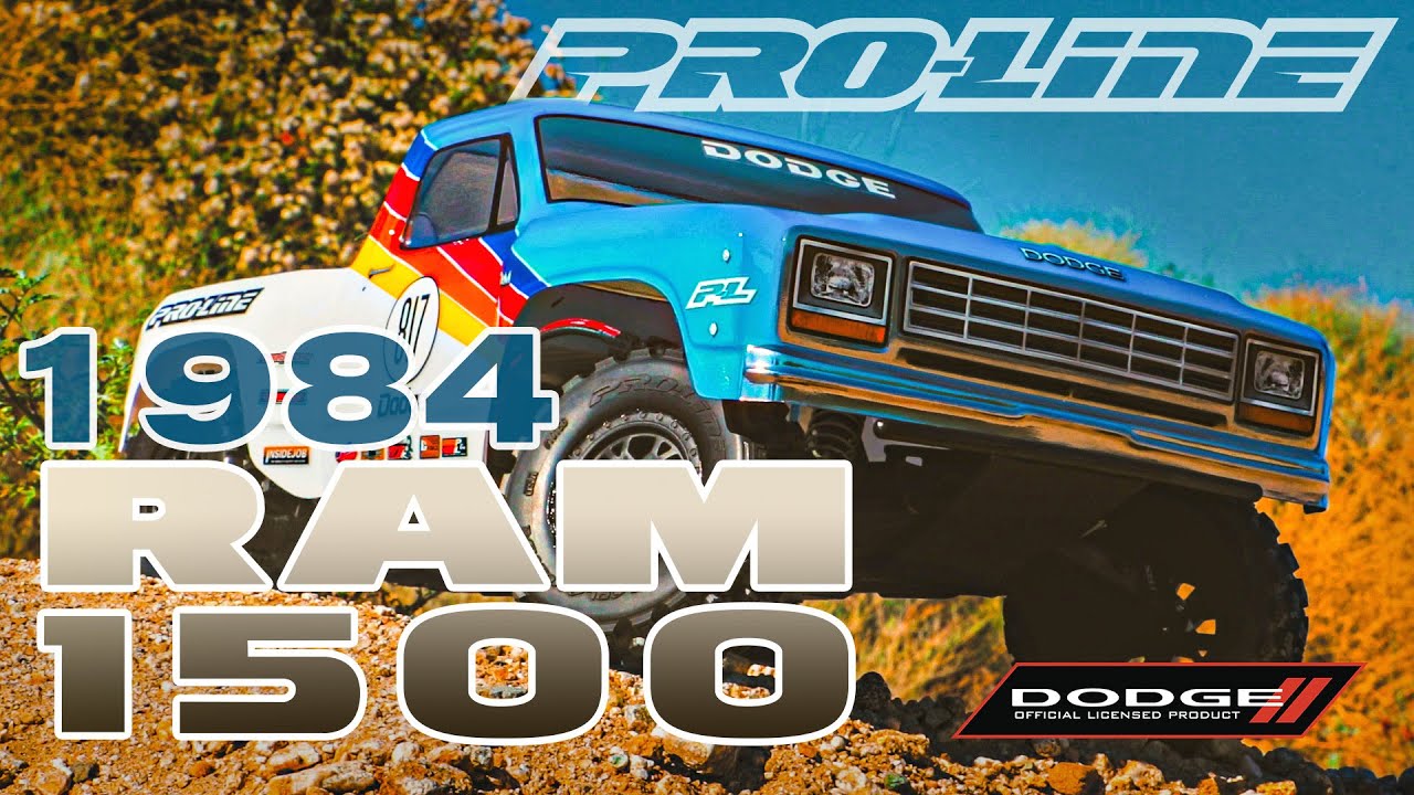 Pro-Line 1984 Dodge Ram 1500 Race Truck Clear Body - RC Driver