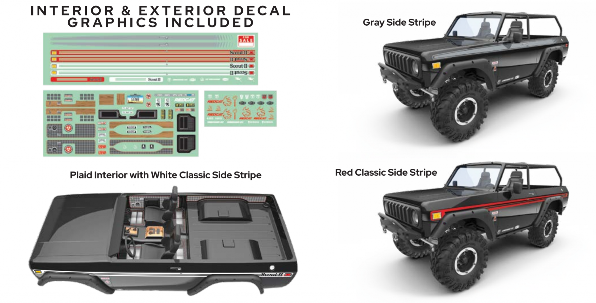 Redcat International Scout II Gen8 AXE Edition RTR Crawler - RC Driver