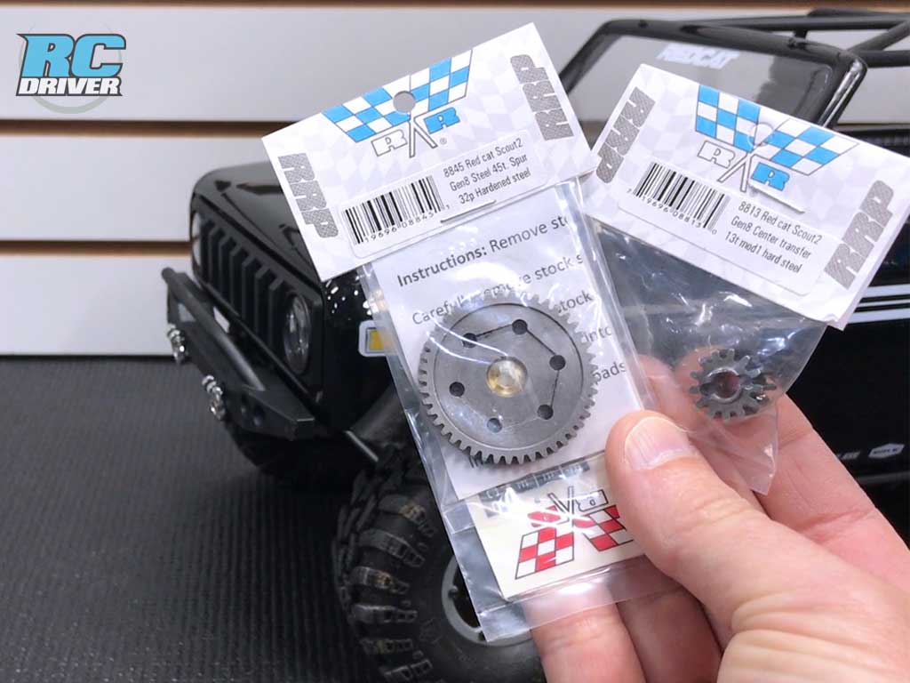 Robinson Racing Redcat Gen8 Steel Spur And Transfer Gears - RC Driver
