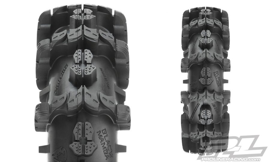 Pro-Line Interco Black Mamba Tires & Vice CrushLock Wheels - RC Driver