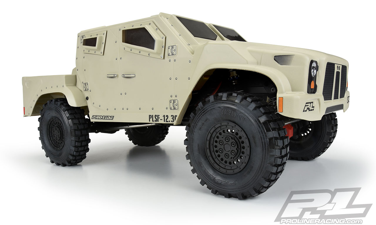 Pro-Line Strikeforce Clear 1/10 Crawler Body - RC Driver