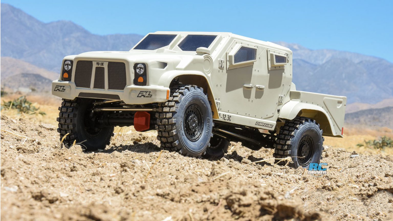 Pro-Line Strikeforce Clear 1/10 Crawler Body - RC Driver