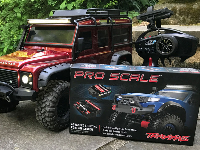 Traxxas TRX-4 Pro Scale Advanced Light Control Overview - RC Driver