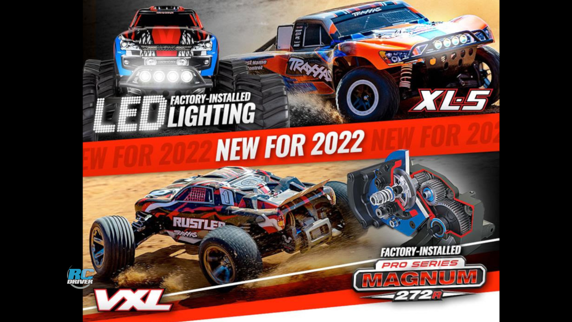 12 Traxxas Models With LED Lighting, Magnum 272R & Fresh New Looks - RC ...