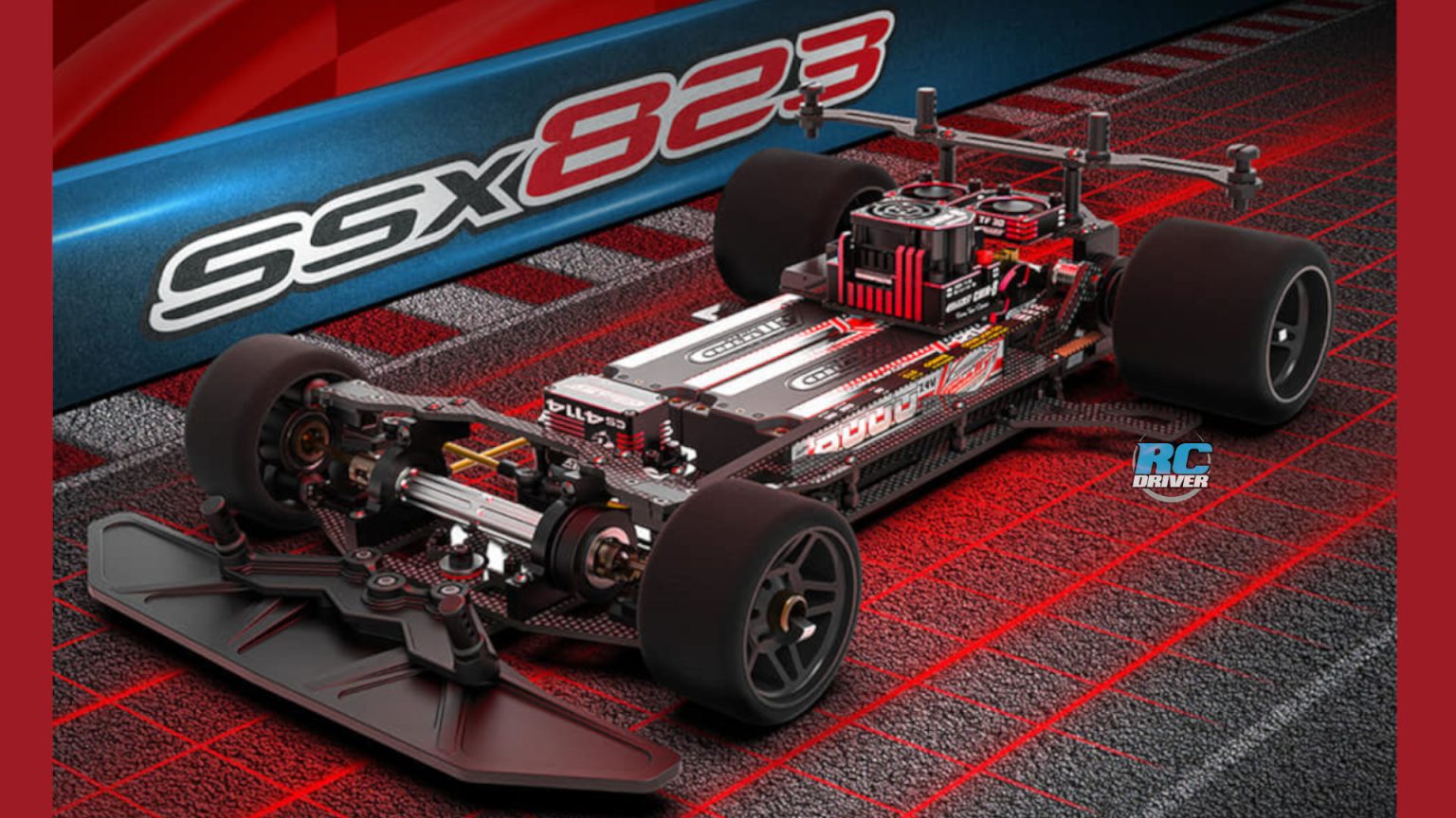 Team Corally SSX-823 1/8-scale Electric Competition Pan Car - RC Driver