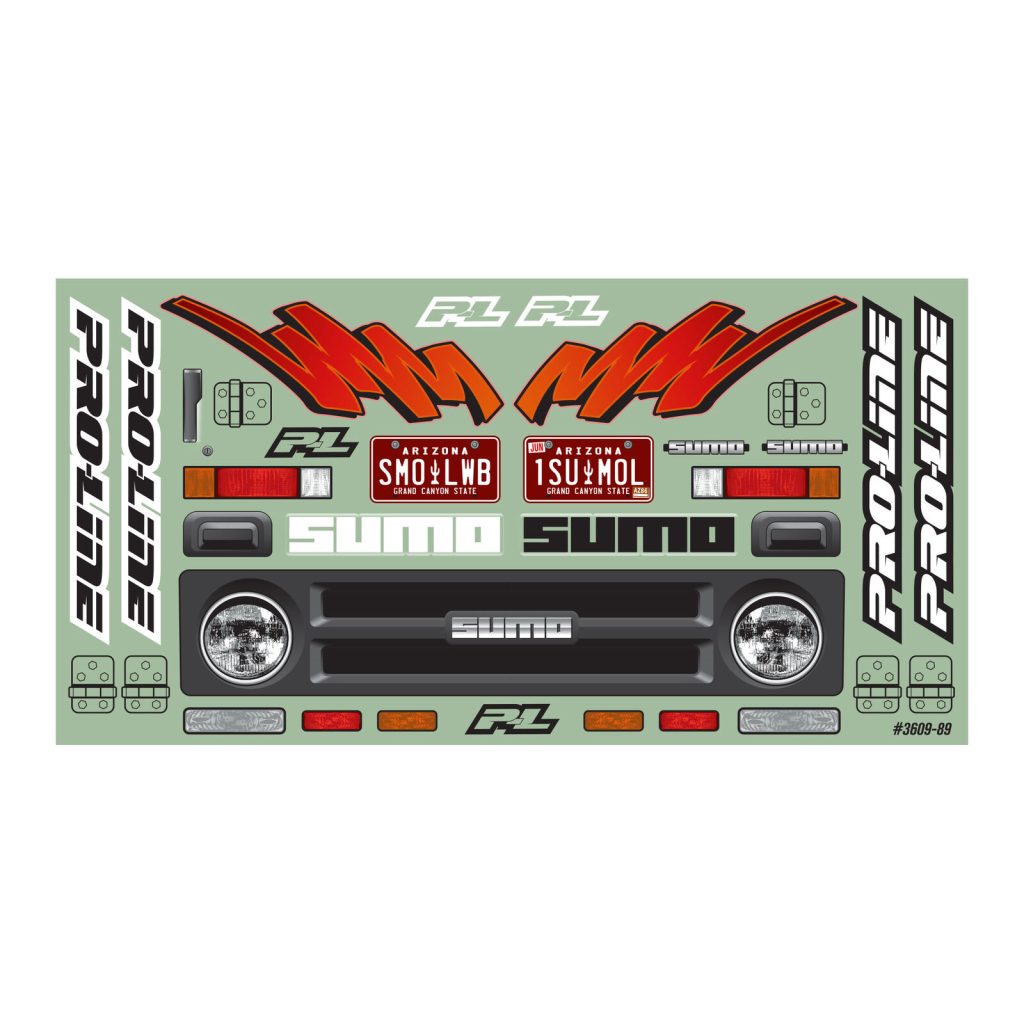 Pro-Line Sumo L Clear Rock Crawler Body - RC Driver