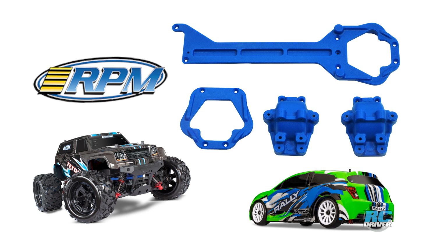 RPM Upper Chassis and Diff Covers For LaTrax - RC Driver