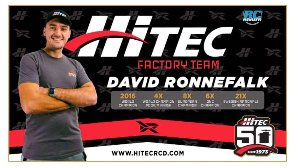 David Ronnefalk Joins Hitec As Flagship Racing Driver - RC Driver