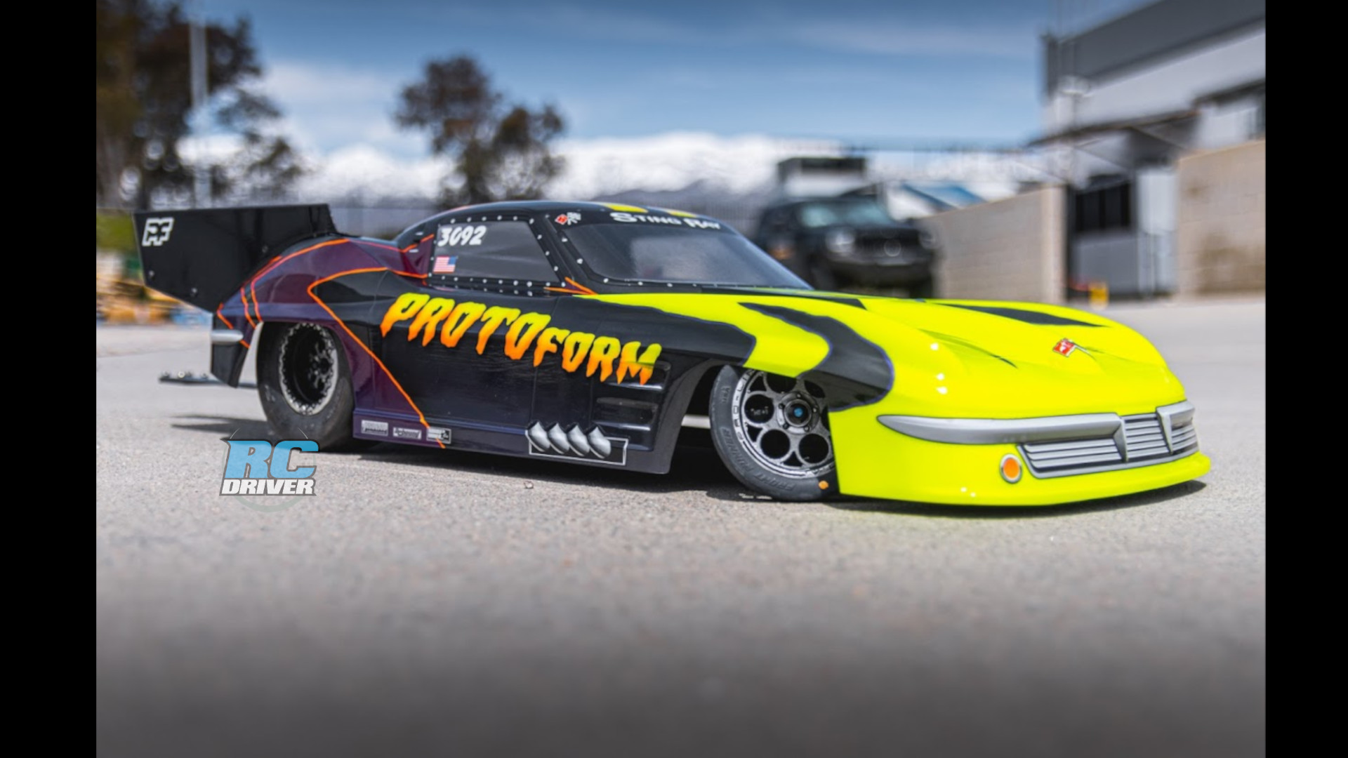 PROTOform '63 Chevy Corvette Stingray Pro-Mod Body - RC Driver