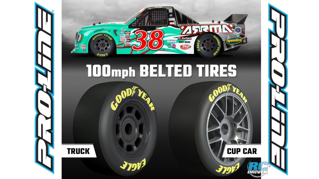 Pro-Line 1/7 Goodyear NASCAR Cup & Truck Racing Tires - RC Driver