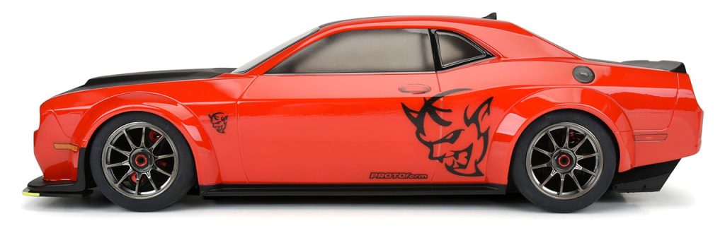 PROTOform Dodge Challenger SRT Demon Clear Body - RC Driver