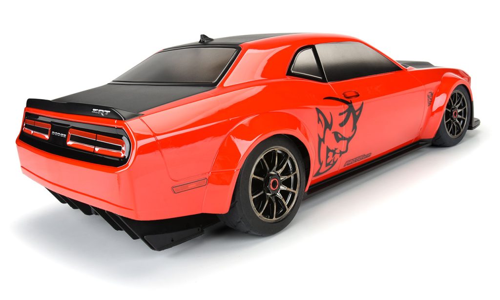 PROTOform Dodge Challenger SRT Demon Clear Body - RC Driver
