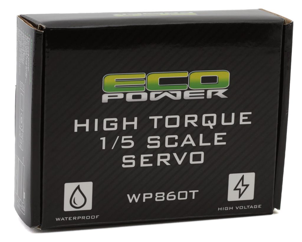 EcoPower Waterproof 860T Large Scale Servo - RC Driver