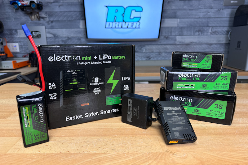 Electron Intelligent Batteries & Charger - RC Driver