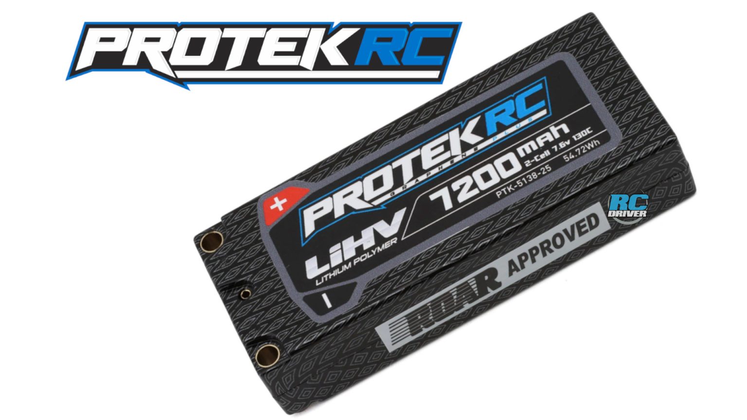 ProTek RC 7200mAh 2S Mid-Sized Short LiPo Battery Pack - RC Driver