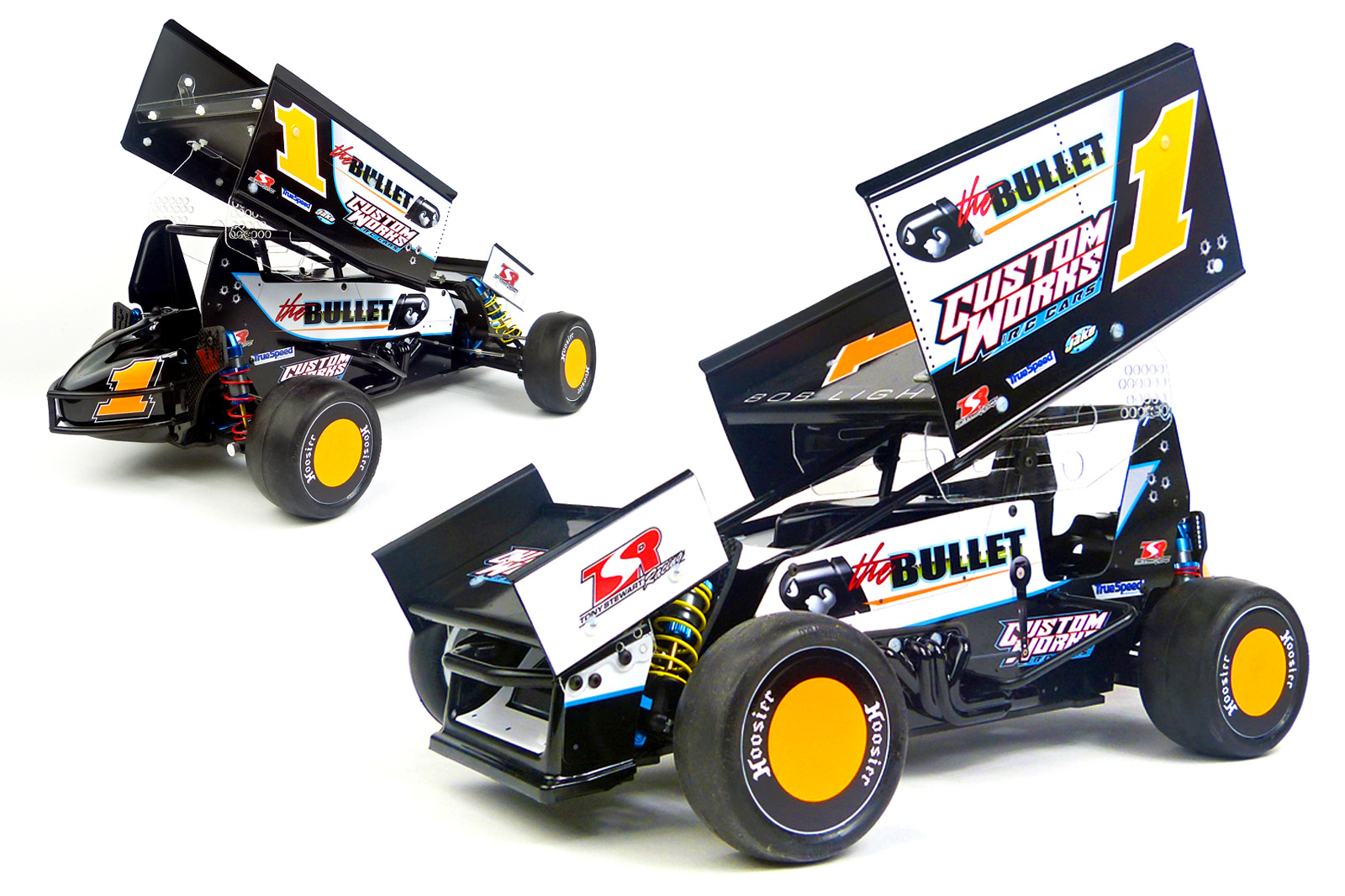 Custom Works Bullet High-Bite Sprint Car Kit - RC Driver