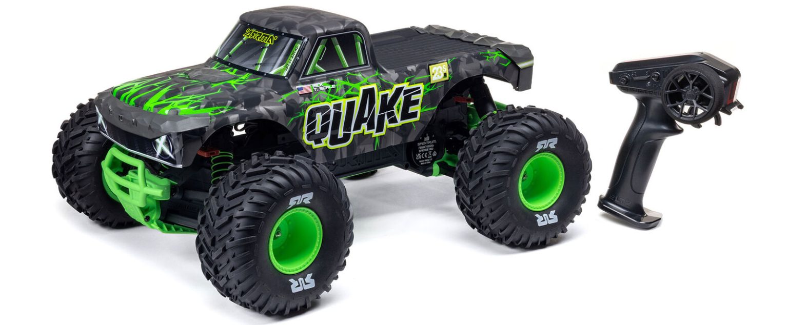 Arrma Quake 223S BLX 2WD Monster Trucks - RC Driver