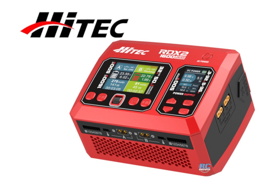 Hitec RDX2 1600 Duo Dual Port AC/DC Battery Charger - RC Driver